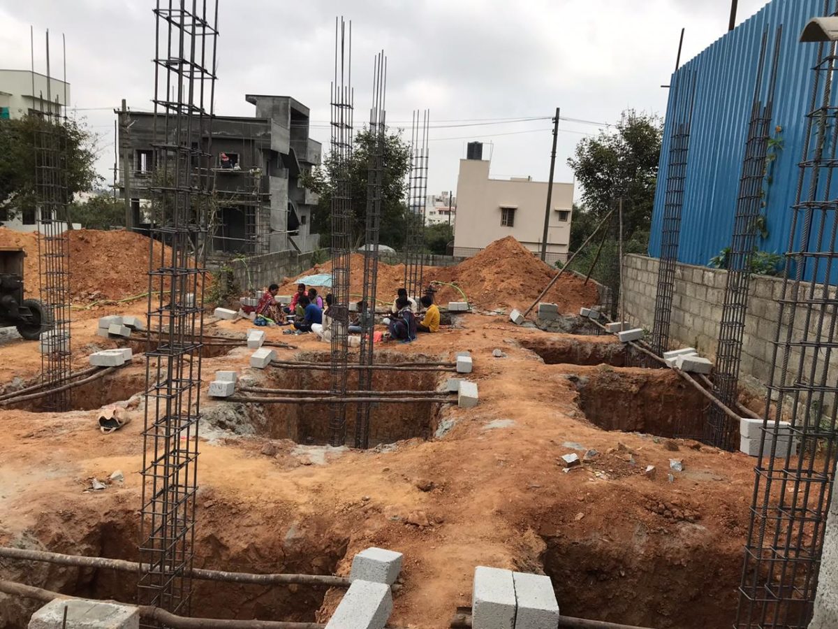 Suresh Duplex House in Anjanapura - 100Pillars Constructions - Build ...